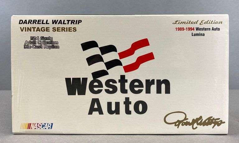 Limited Edition Western Auto NASCAR Darrell Waltrip No. 17 Lumina - Matthew Bullock Auctioneers