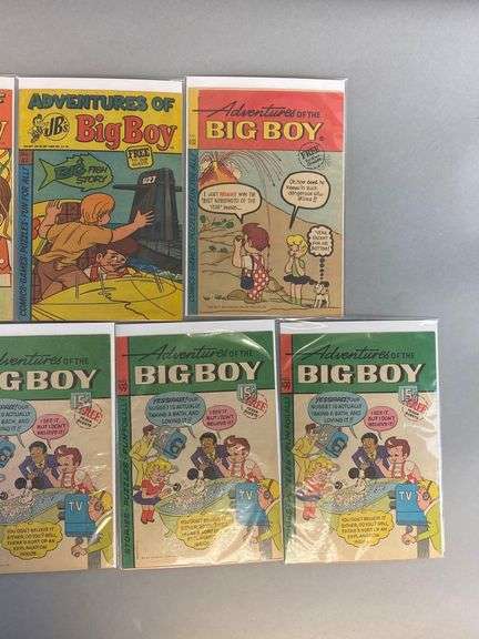 Group of 9 Adventures of the Big Boy Comic Books - Matthew Bullock ...