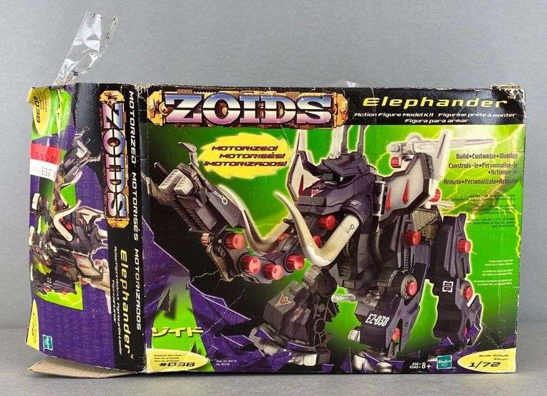 Hasbro Zoids Elephander Action Figure Model Kit - Matthew Bullock ...