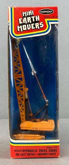 Harmony Mini Earth Movers Hitachi Hydraulic Track Crane - Matthew ...