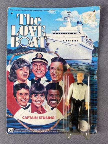 Mego The Love Boat Captain Stubing Action Figure - Matthew Bullock ...