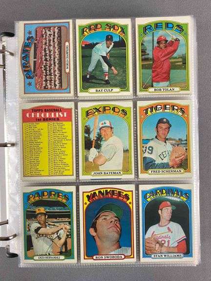 1972 Topps Baseball Card Complete Set with Ryan CSG 3.5 - Matthew ...