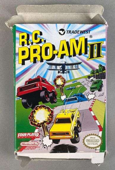 Nintendo NES RC Pro-Am II Game Cartridge - Matthew Bullock Auctioneers