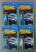 Group of 4 ReAction Back to the Future Action Figures - Matthew Bullock ...