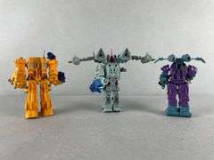 Group Of 3 Exo Squad Action Figures - Matthew Bullock Auctioneers