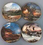 4 Hadley House Hunting Themed Plates - Matthew Bullock Auctioneers