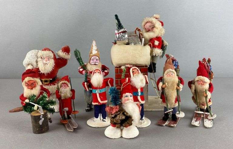 Vintage Santa Claus Figures