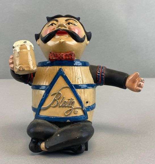 Blatz Man Metal Advertising Figure - Matthew Bullock Auctioneers