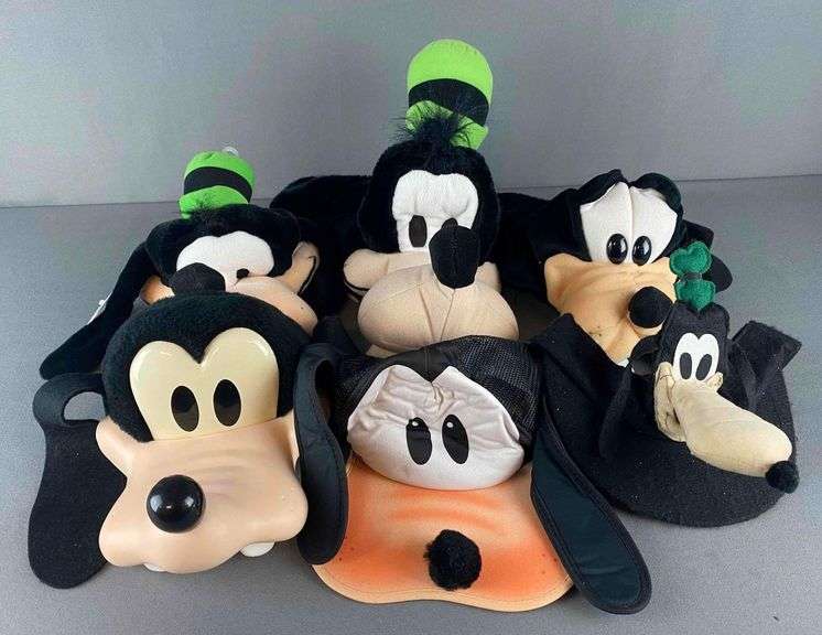 Group of Assorted 6 Walt Disney world Goofy Hats - Matthew Bullock ...