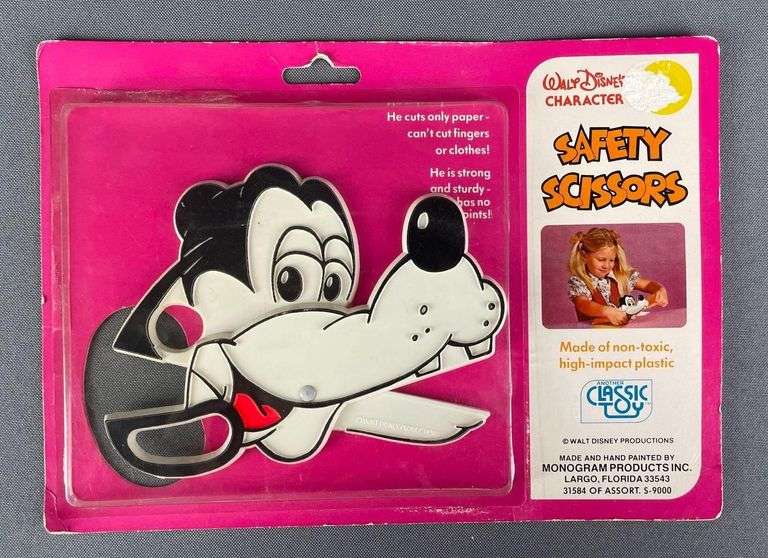 Vintage Another Classic Toy Disney Goofy Safety Scissors - Matthew ...