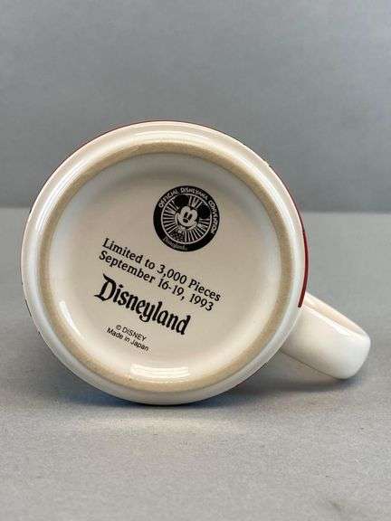 1993 Official Disneyana Convention Limited Edition Mug - Matthew ...