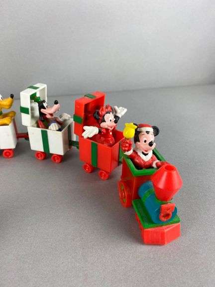 Group of Disney Mickey Train Cars - Matthew Bullock Auctioneers