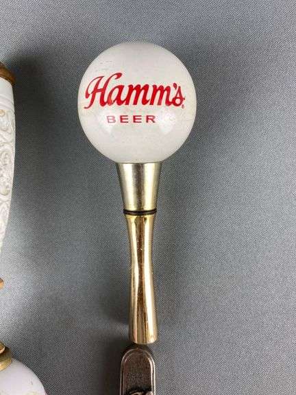 Group of 3 Hamms Beer Advertising Tap Handles - Matthew Bullock Auctioneers