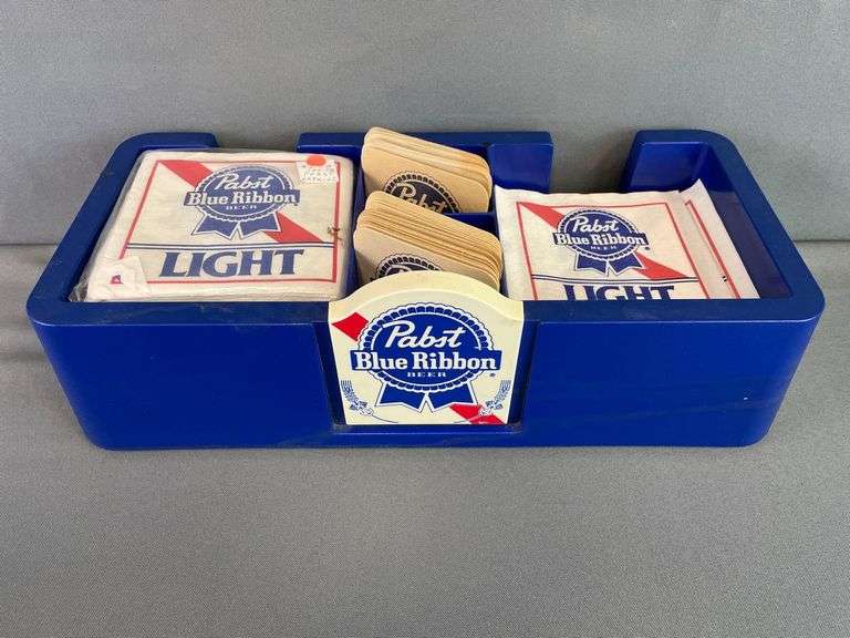 Group of Pabst Blue Ribbon Beer Advertising Items - Matthew Bullock ...