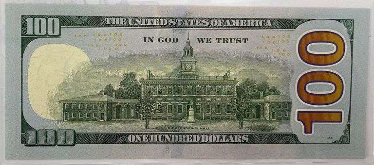 2009 $100 Federal Reserve Star Note BU - Matthew Bullock Auctioneers