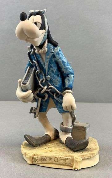 Disney Limited Edition Goofy as Jacob Marley Tomorrow Today Figurine ...