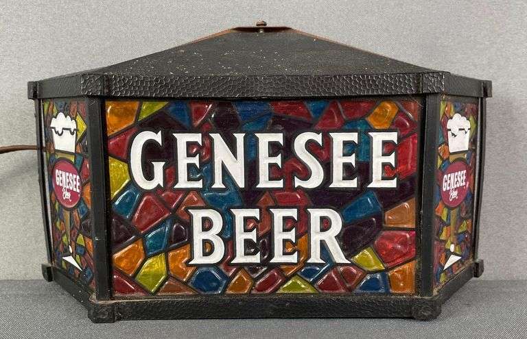 Vintage Genesee Beer Light Up Advertising Sign - Matthew Bullock ...