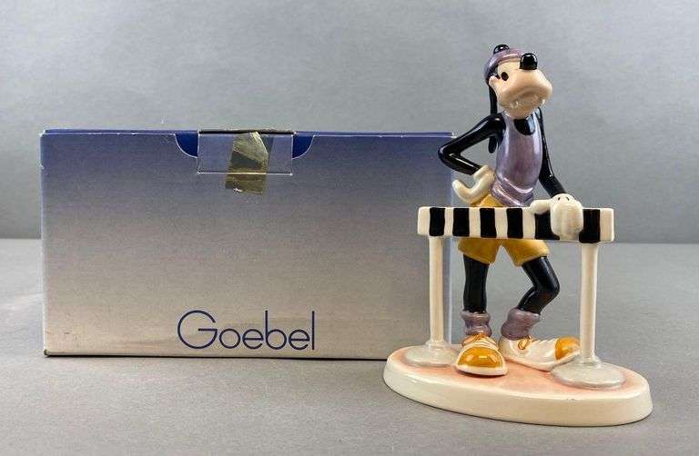 Goebel Disney Goofy Track and Field Porcelain Figurine - Matthew ...