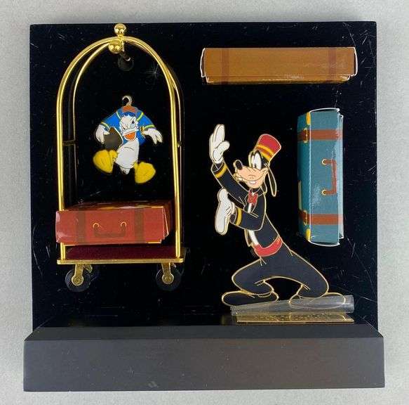 Disney Bellhopper Enamel Pin Set - Matthew Bullock Auctioneers