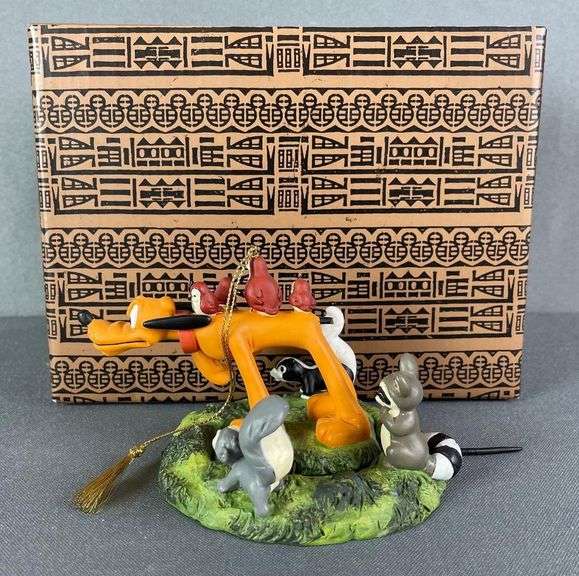 Disney Safari Adventure Pluto The Pointer Ornament - Matthew Bullock ...