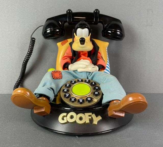 Telemania Disney Goofy Animated Talking Telephone - Matthew Bullock ...