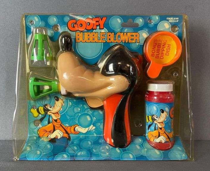 Tootsietoy Wonder Bubbles Disney Goofy Bubble Blower - Matthew Bullock ...