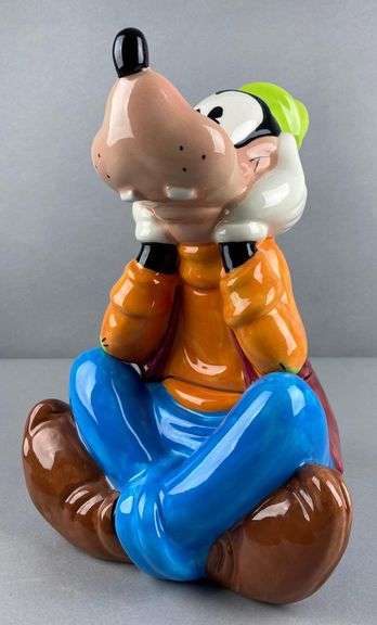 Disney Goofy Ceramic Cookie Jar - Matthew Bullock Auctioneers