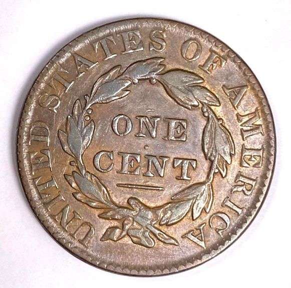 1831 Large Letters Coronet Head Large Cent - Matthew Bullock Auctioneers