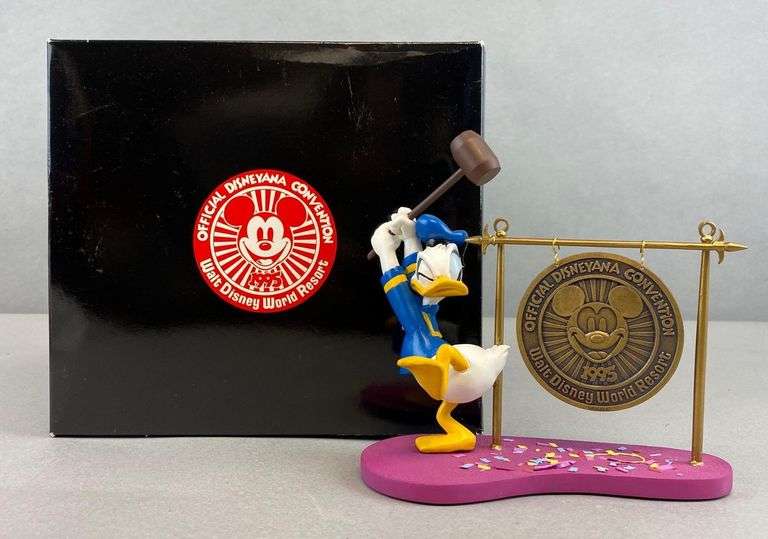 1995 Official Disneyana Convention Limited Edition Donald Duck Figure ...