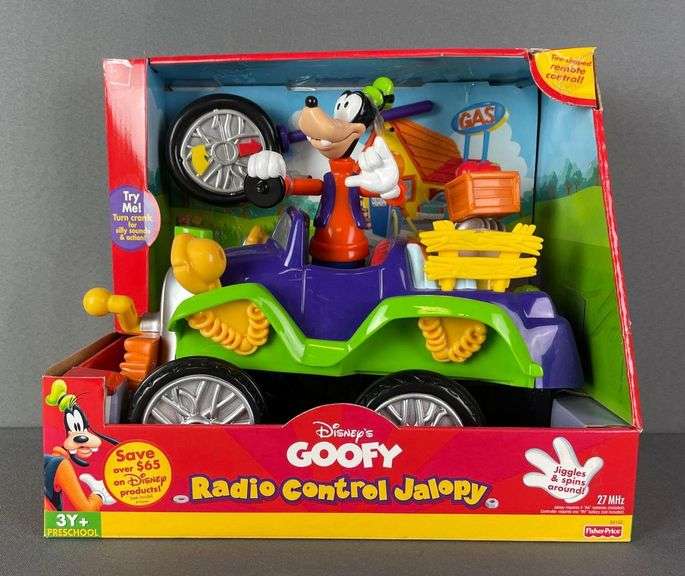 Fisher Price Disney Goofy Radio Control Jalopy - Matthew Bullock ...
