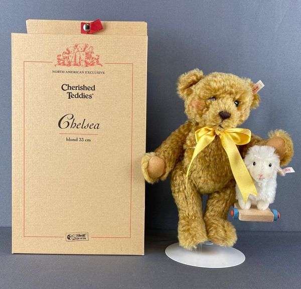 Limited Edition Steiff Chelsea Teddy Bear - Matthew Bullock Auctioneers