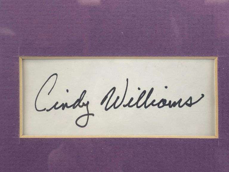 Cindy Williams and Penny Marshall Cut Signatures with Photograph ...