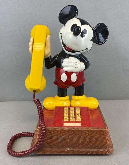 Disney Mickey Mouse Telephone - Matthew Bullock Auctioneers
