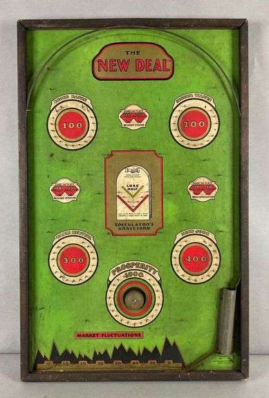 Vintage FDR The New Deal Game - Matthew Bullock Auctioneers