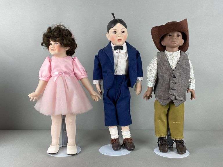 Group of 6 King World Little Rascals Porcelain Dolls and More - Matthew ...