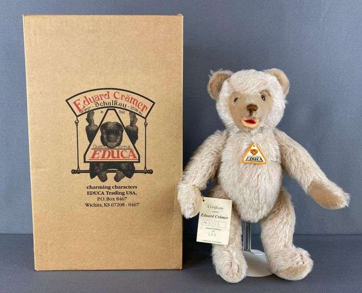 Limited Edition Eduard Cramer EDUCA Teddy Bear - Matthew Bullock ...