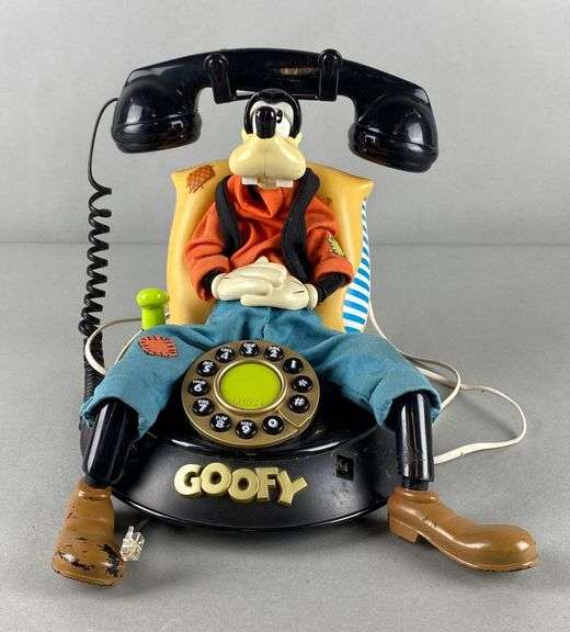 Telemania Disney Goofy Telephone - Matthew Bullock Auctioneers
