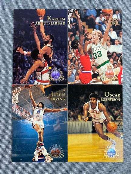 Group of 380+ Basketball and Football Cards With HOFs - Matthew Bullock ...