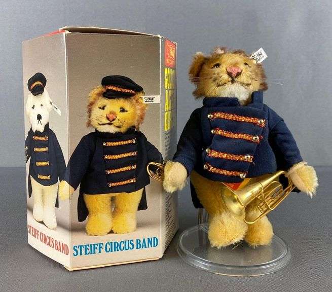 Limited Edition Steiff Golden Age of the Circus Lion Bandsman Teddy ...