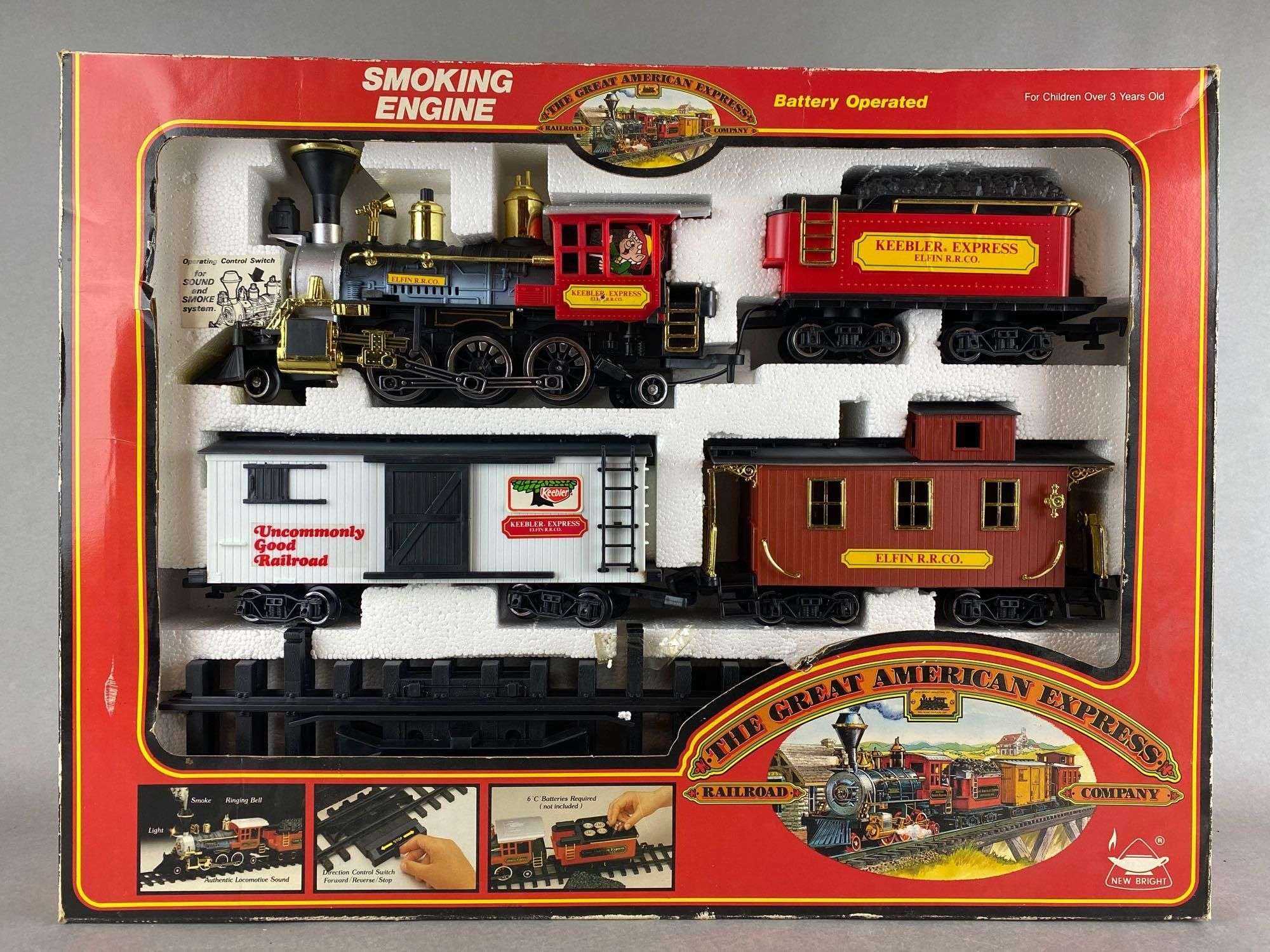 New Bright Trains Smoke