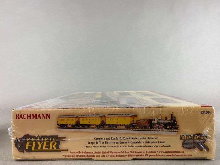 Bachmann Prairie Flyer Electric Train Set - Matthew Bullock Auctioneers