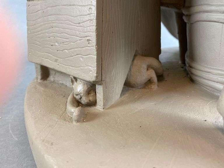 John Rogers, Checkers Up At The Farm Plaster Sculpture - Matthew ...