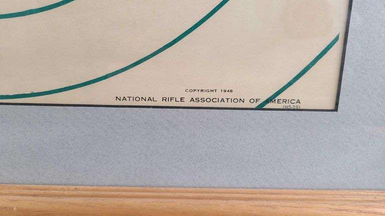 Vintage NRA Propaganda Safety Poster - Matthew Bullock Auctioneers