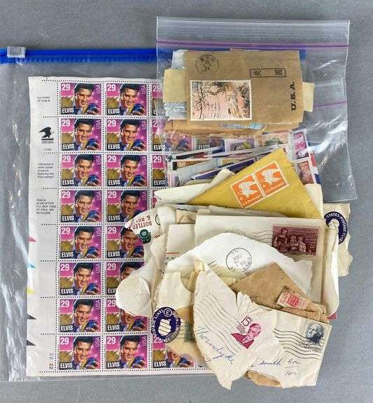 Group of Postage Stamps - Matthew Bullock Auctioneers