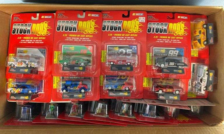 Full box of Racing Champions Stock Rods die-cast vehicles - Matthew ...