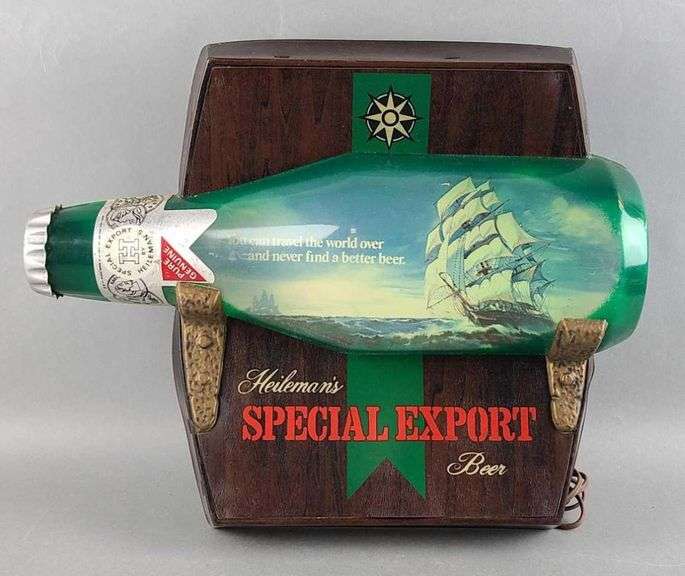 Vintage Heilemans Special Export Beer Advertising Sign - Matthew ...
