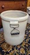 8 gallon Western Stoneware crock with handles - Matthew Bullock Auctioneers