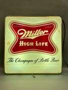 Vintage Miller High Life Light Up Advertising Sign - Matthew Bullock ...