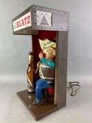 Vintage Blatz Beer Banjo Player/Singer Advertising Sign - Matthew ...