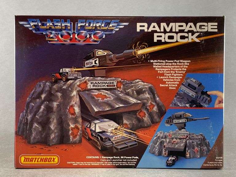 Matchbox Flash Force 2000 Rampage Rock Accessory - Matthew Bullock ...